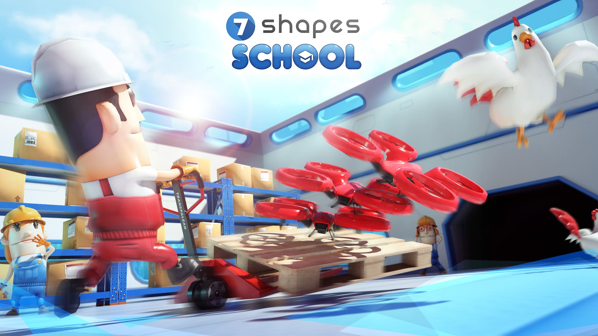 7 Shapes School - Jeu